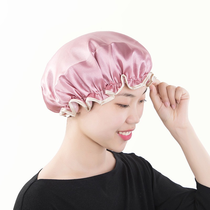 RA052. Double Waterproof Adult Shower Cap | Shopee Malaysia