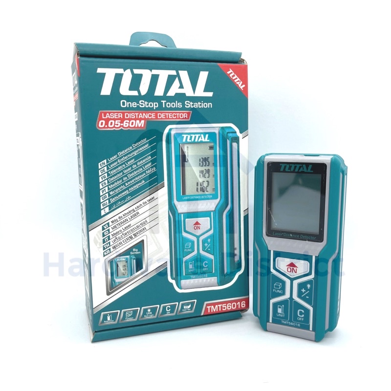 TOTAL LASER DISTANCE DETECTOR 0.05 - 60M (TMT56016) | Shopee Malaysia