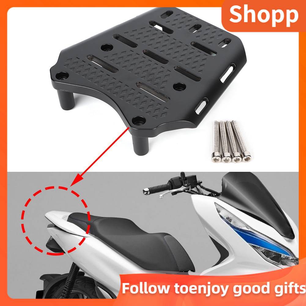 READY STOCK CNC Aluminum Alloy Motorcycle Rear Luggage Rack Holder ...