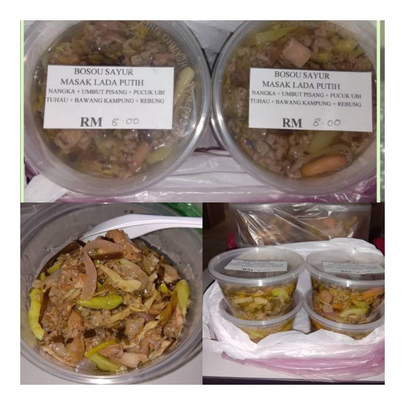 Bosou sayur masak lada putih | Shopee Malaysia