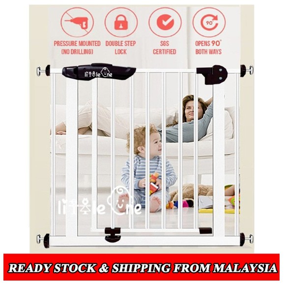 🎁🔥SUPER SALES🎁🔥💝🔥 Hot🔥💖Little One Baby Gate Safety Auto Lock For Gate ...