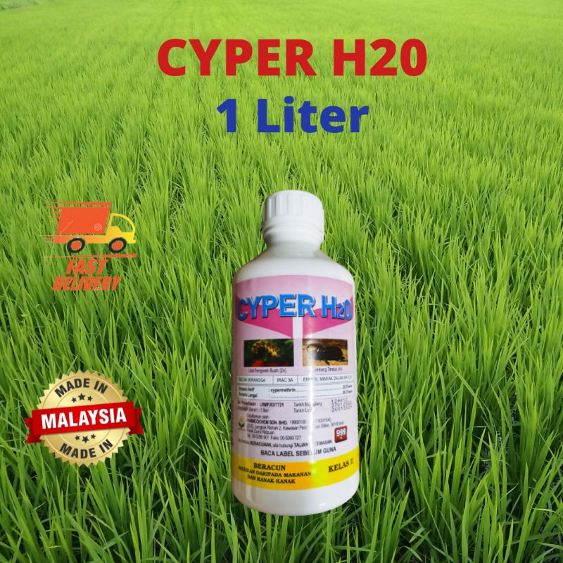 CYPER H20 1Liter ( Sama Dengan Cyperlex) Cypermethrin 20% Racun ...