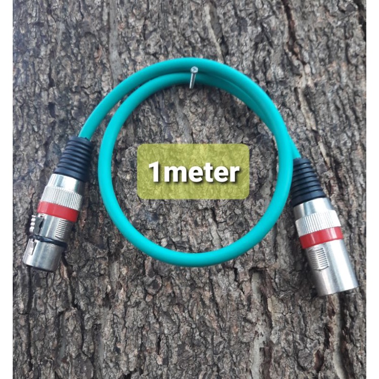 Canon MALE TO FEMALE XLR JEK CABLE 1meter | Shopee Malaysia