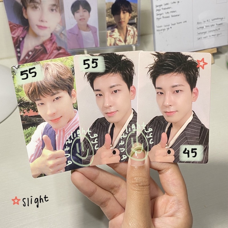 Seventeen WONWOO MINGYU AN ODE PHOTOCARD PC | Shopee Malaysia