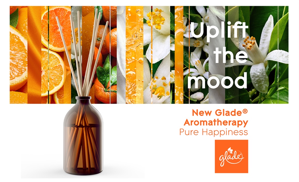 Glade Aromatherapy Reed Diffuser Orange 80ml | Shopee Malaysia