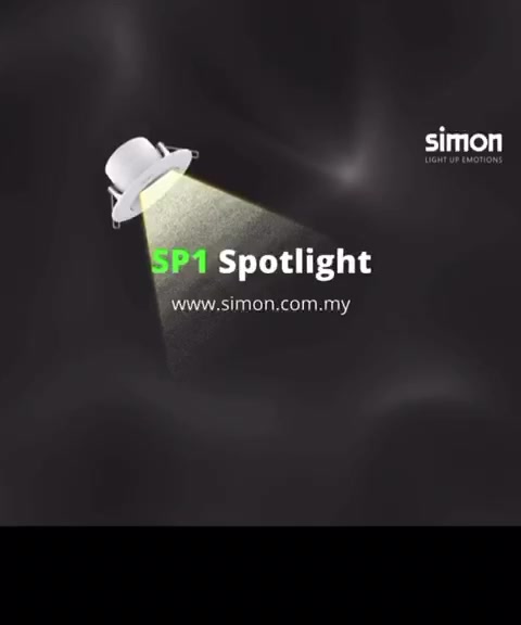SIMON CP20 5W LED Eyeball Spotlight Ceiling Light Lampu Sportlight ...