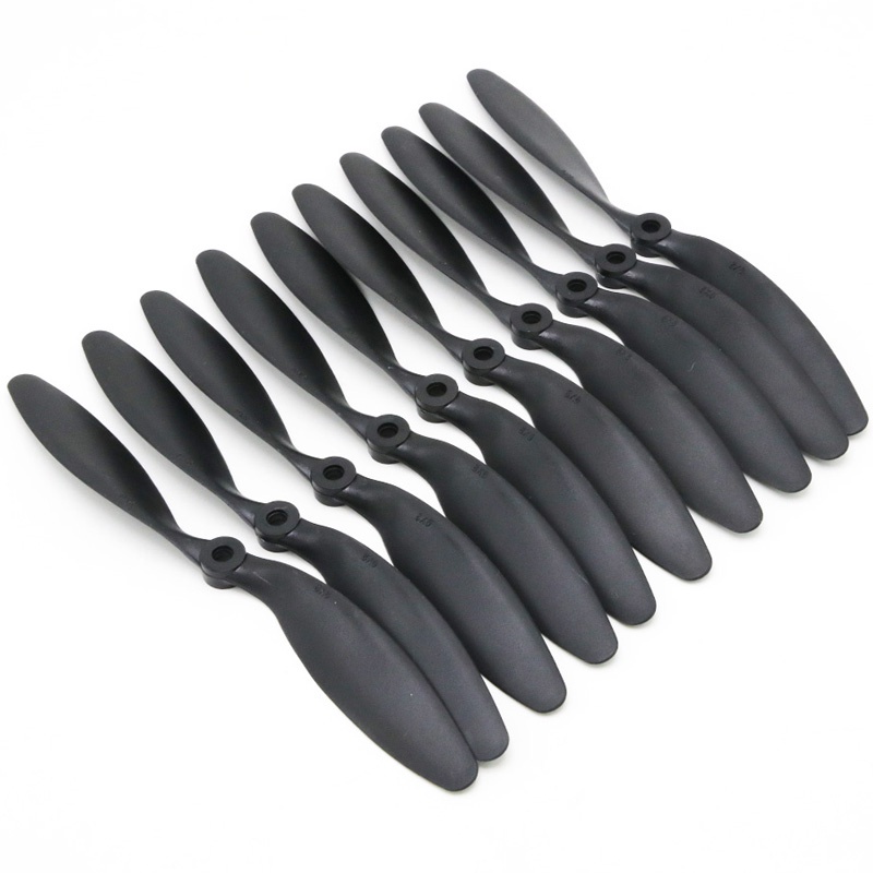 10pcs/lot 8060 Propellers Glass fiber & nylon Props for RC Airplane ...