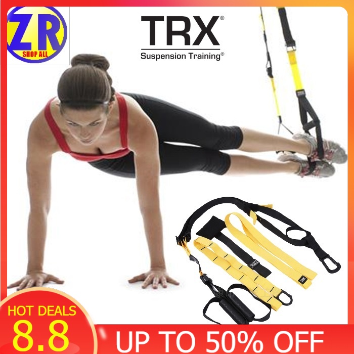 TRX P3 Training Pro 3 Suspension Training Kit Commercial Grade | Shopee ...