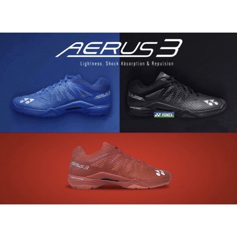 2020 Yonex 🇯🇵 Aerus 3 Badminton shoes ( free socks, grip and bag ...