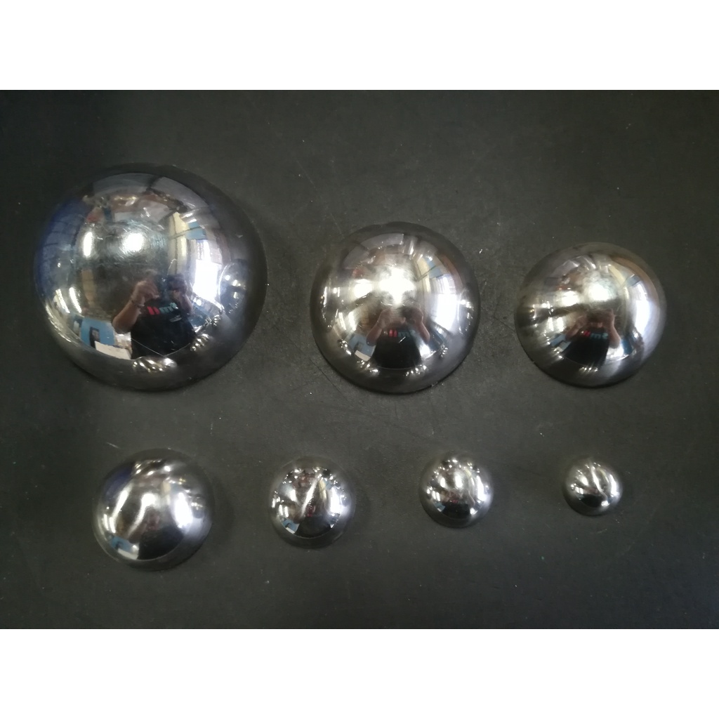 SUS 304 Stainless Steel Half Ball 25mm - 51mm ，不锈钢半圆 25mm - 51mm | Shopee Malaysia