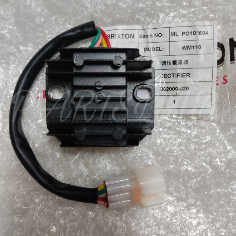 WMOTO WM110 RECTIFIER ORIGINAL 302000-020 | Shopee Malaysia