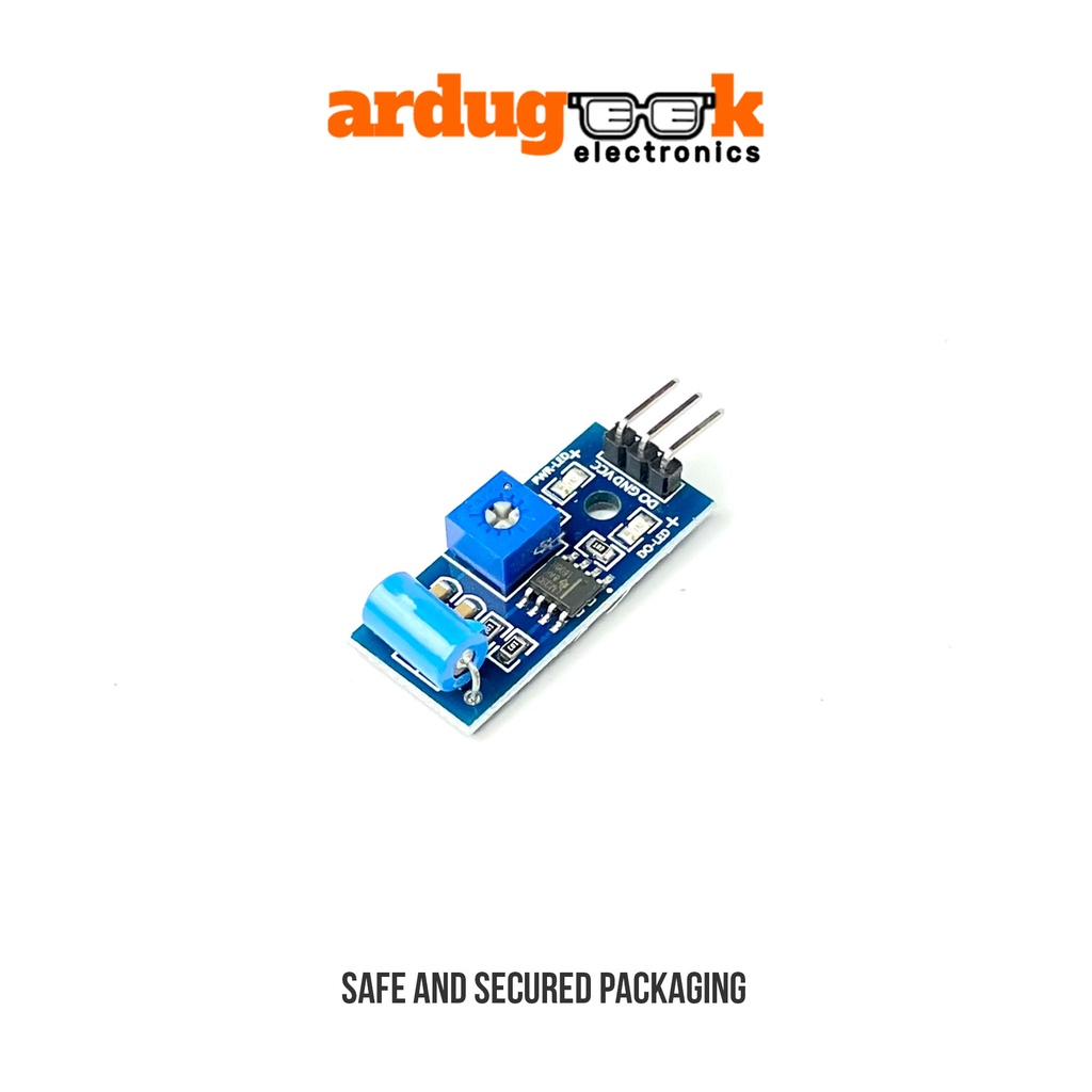 SW-420 Vibration LM393 Comparator 5V Sensor Module IoT Smart Detection Alarm Arduino Compatible ...