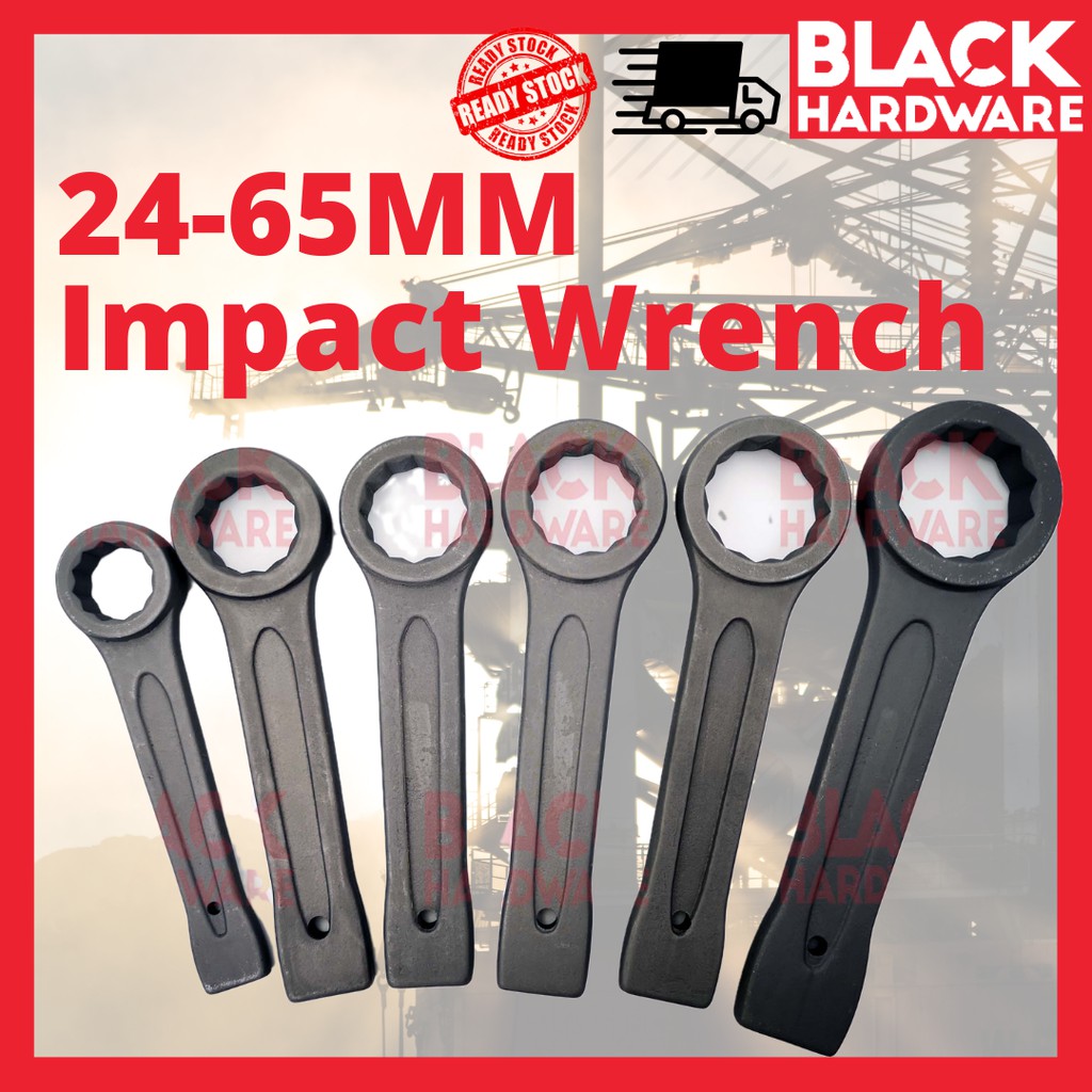 Black Hardware Safety Carbon Steel Impact Hammer Ring Torque Wrench ...