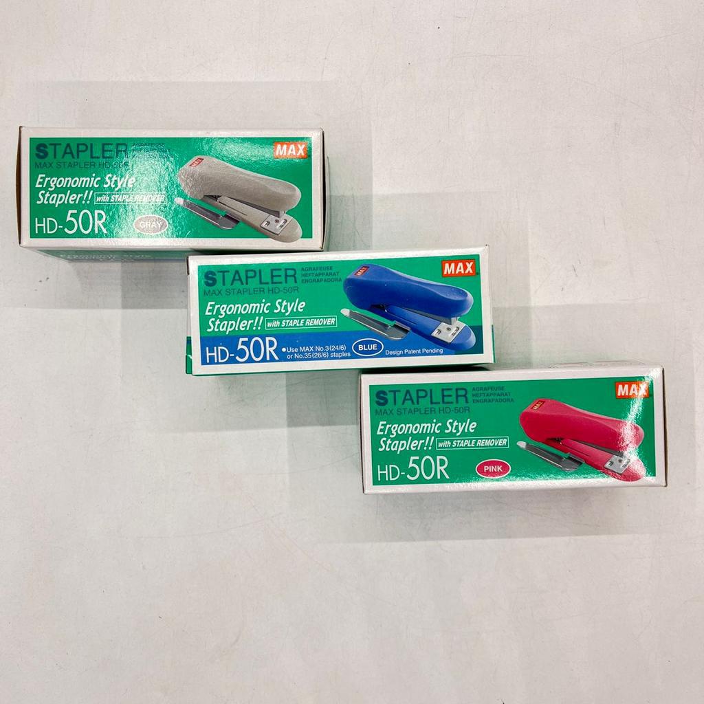 Max Ergonomic Style Stapler HD-50R (Price for 1pcs) | Shopee Malaysia