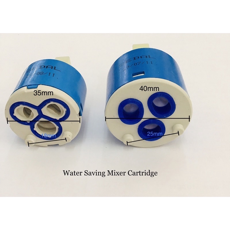 Spare Part~ Replacement Sedal Mixer cartridge / Spindle (25mm / 35mm / 40mm) | Shopee Malaysia