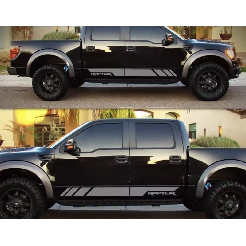 (Ready Stock ) S12# 4x4 Ford Raptor Side Body Vinyl Decal Sticker ...