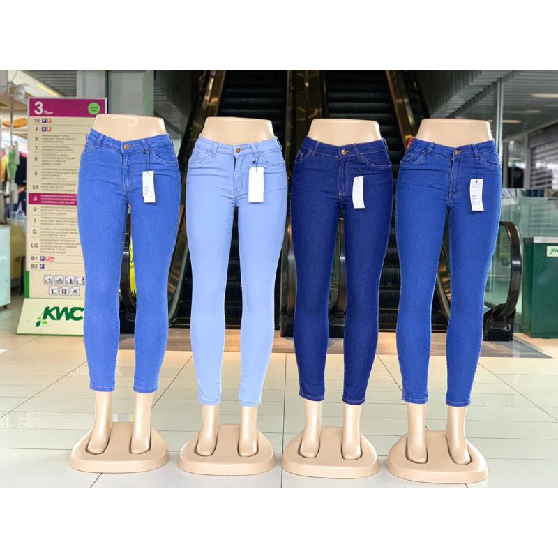 🔥ready stock🔥 skinny fit jeans kain stretchable dgn terbaik 🔥🔥 | Shopee ...