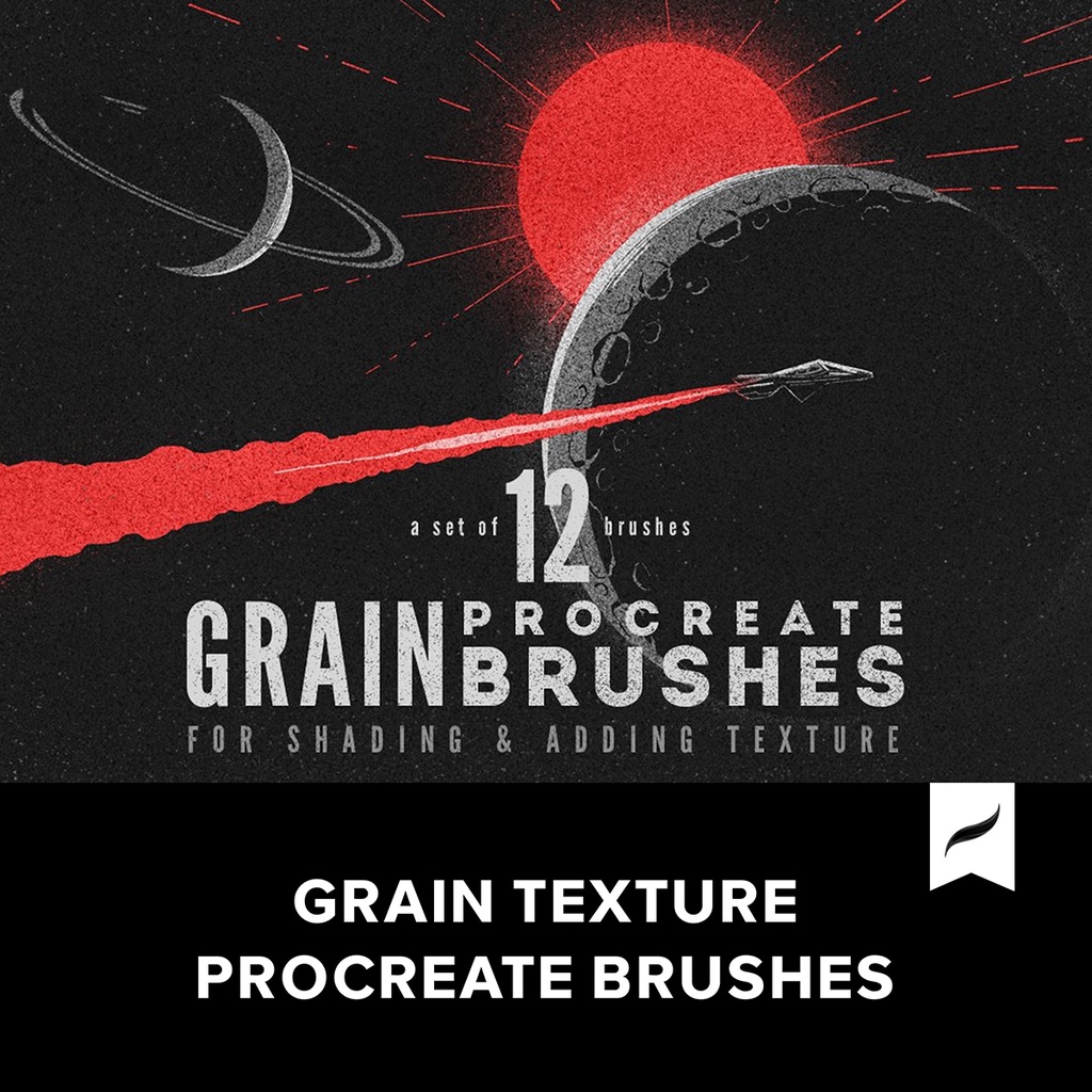 [Procreate] 12 Grain Procreate Brushes for Procreate Brushes | Shopee ...