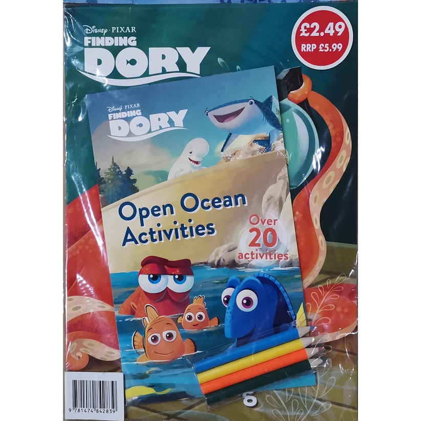 Disney Pixar: Finding Dory Activity Pack (Activity Book) [Preloved ...