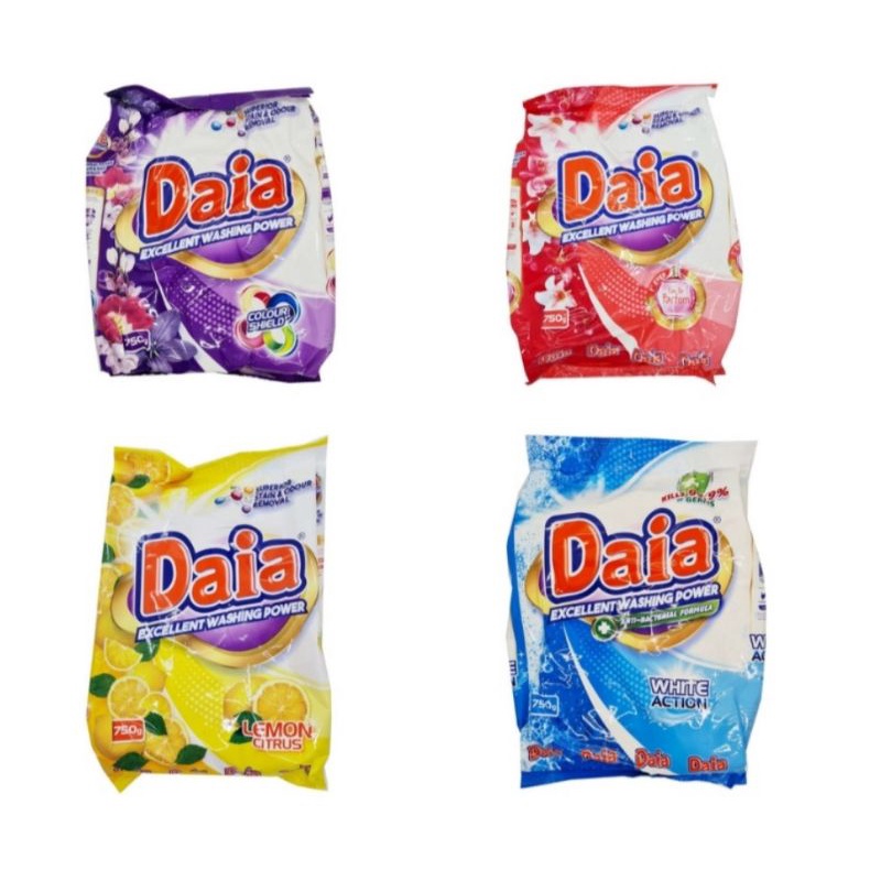 Sabun serbuk DAIA 750gr( Daia detergent powder) | Shopee Malaysia