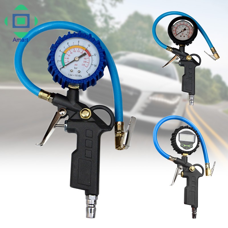 Mechanical Hydraulic Digital LCD Tire Pressure Gauge Tire Inflator ...