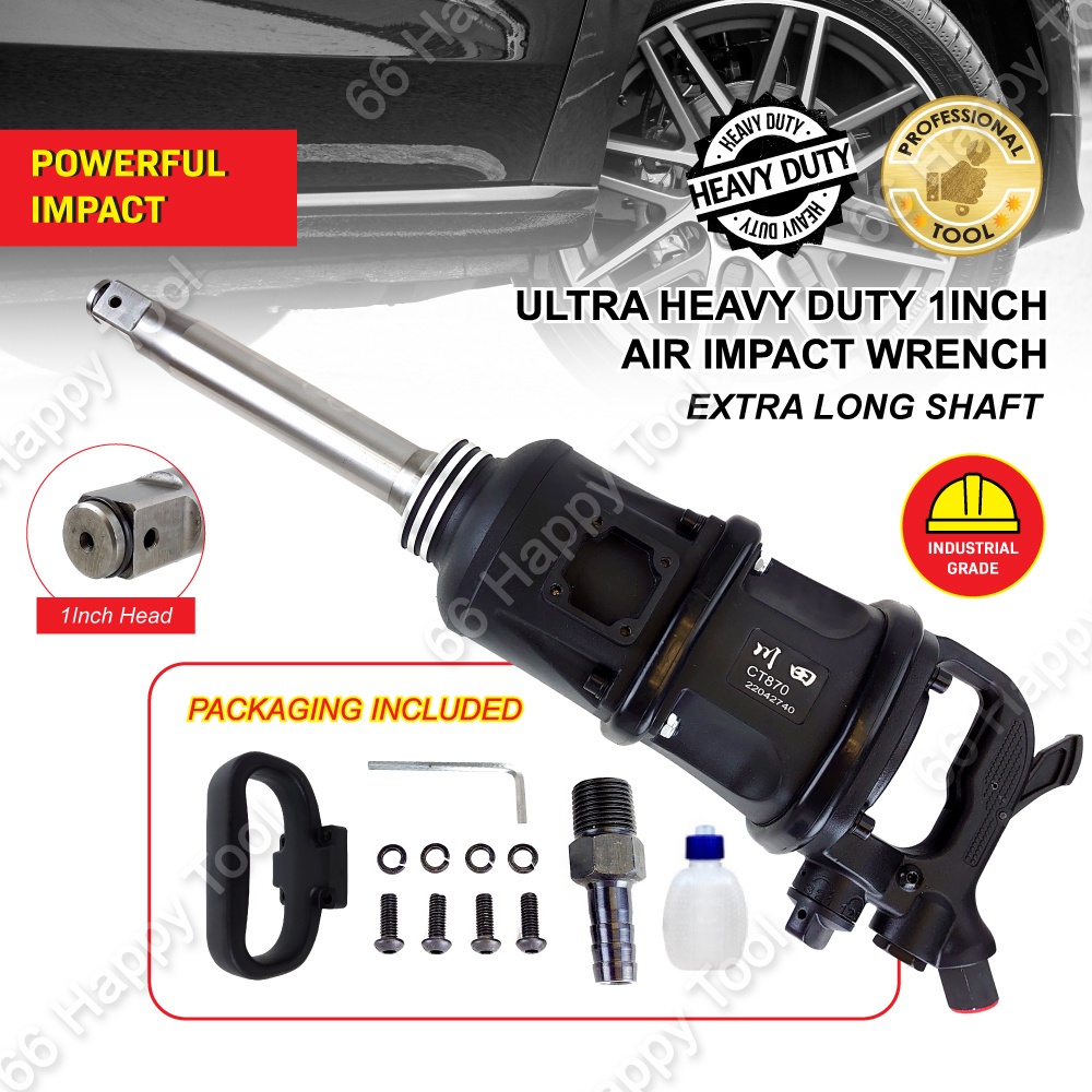 1inch Ultra Heavy Duty Air Impact Wrench CT870 Powerful Large Vehicle ...