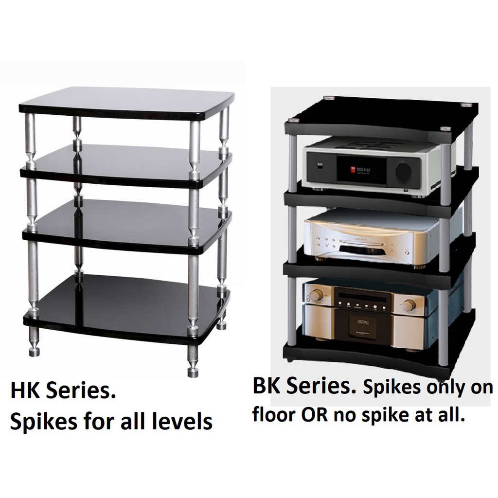 Stock in Msia. HIFI/ HT Racks, Spikes for each tiers and No Spike types ...