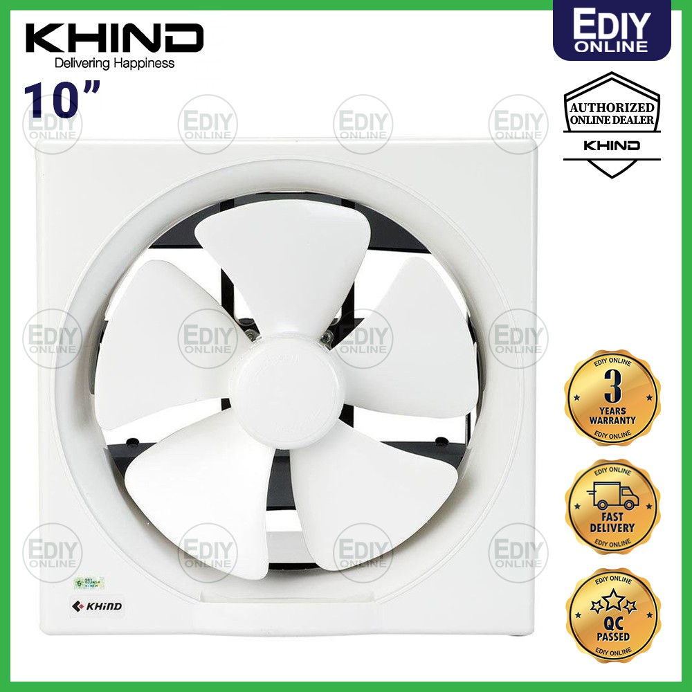 KHIND CEILING WALL Exhaust Ventilation Fan EF8001 EF1001 EF1201 VF100 ...