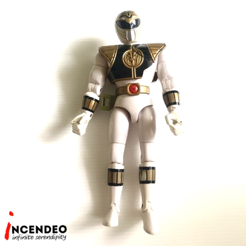 Bandai Rare Mighty Morphin Power Rangers Gold Ranger Action Figure Toy ...
