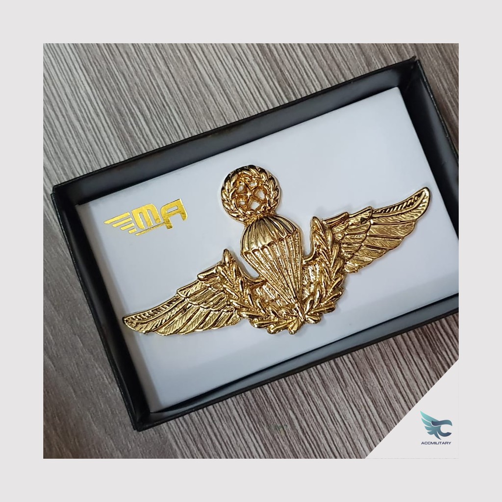 Brevet Wing JUMPMASTER PDH Brivet Pin | Shopee Malaysia