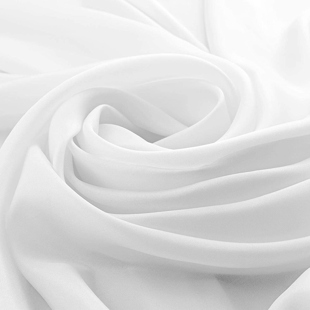 Kain Cotton White Cloth Fabric Plain Kosong Ready Stock 1 Roll | Shopee ...