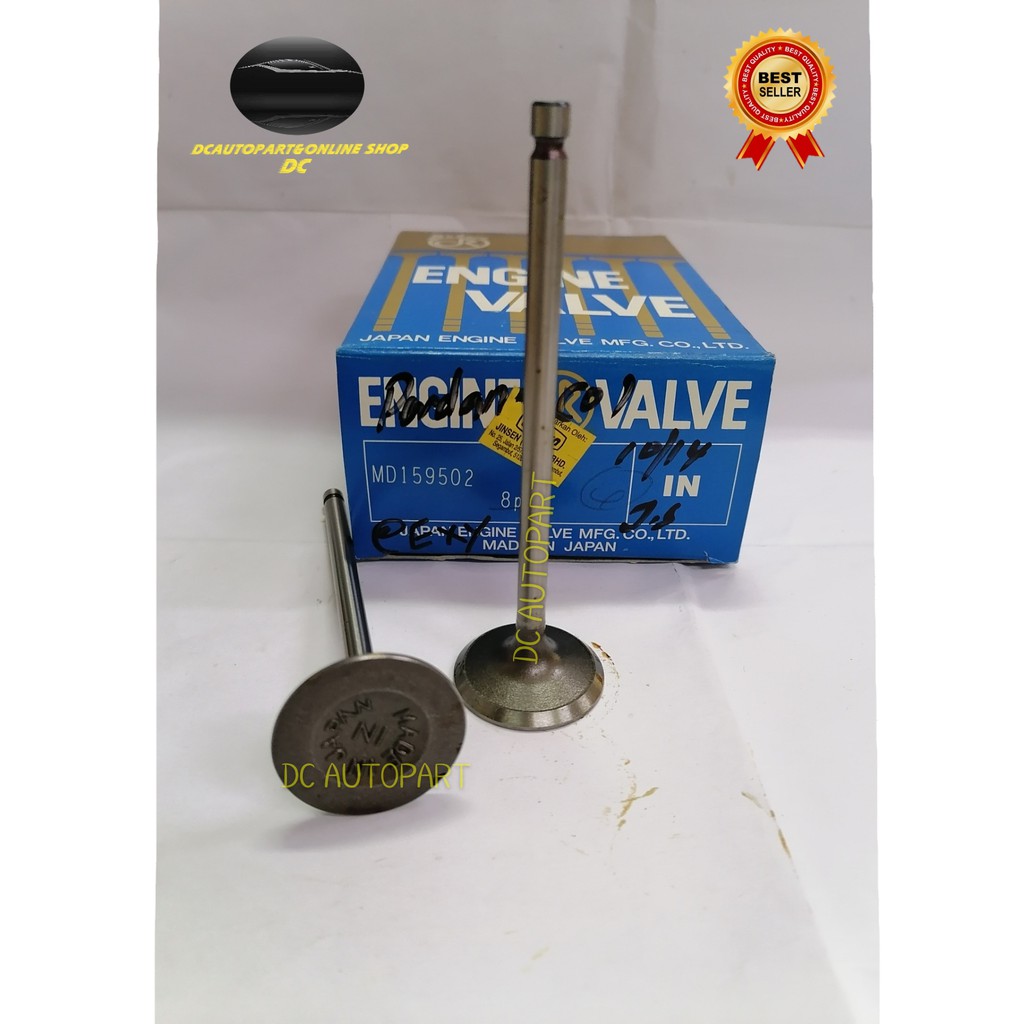 PROTON PERDANA 2.0 E55A 4G63 ENGINE INTAKE & EXHAUST ENGINE VALVE ...