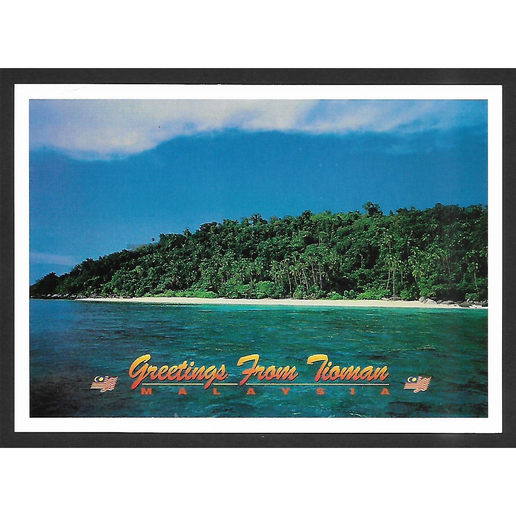 Malaysia Postcard - Pahang Tioman Island Pasir Panjang Beach | Shopee ...