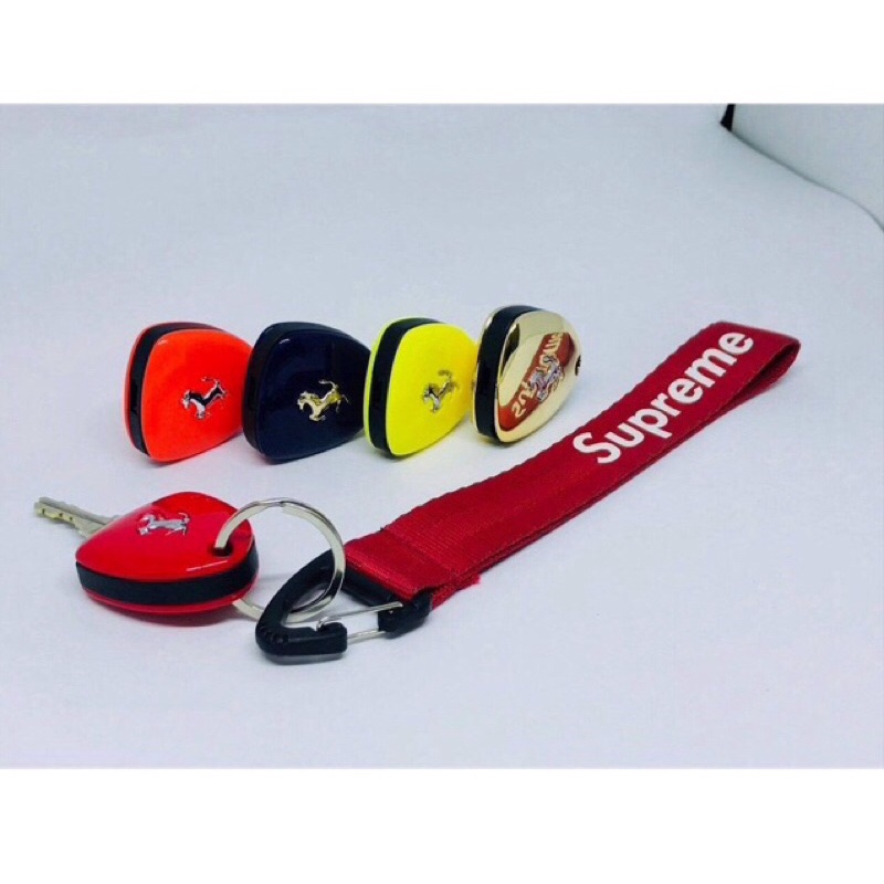 Ferrari style plastic cover for motorbike + car mechanical keys ...