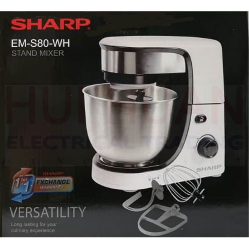 Sharp EM-S80-WH Stand Mixer | Shopee Malaysia