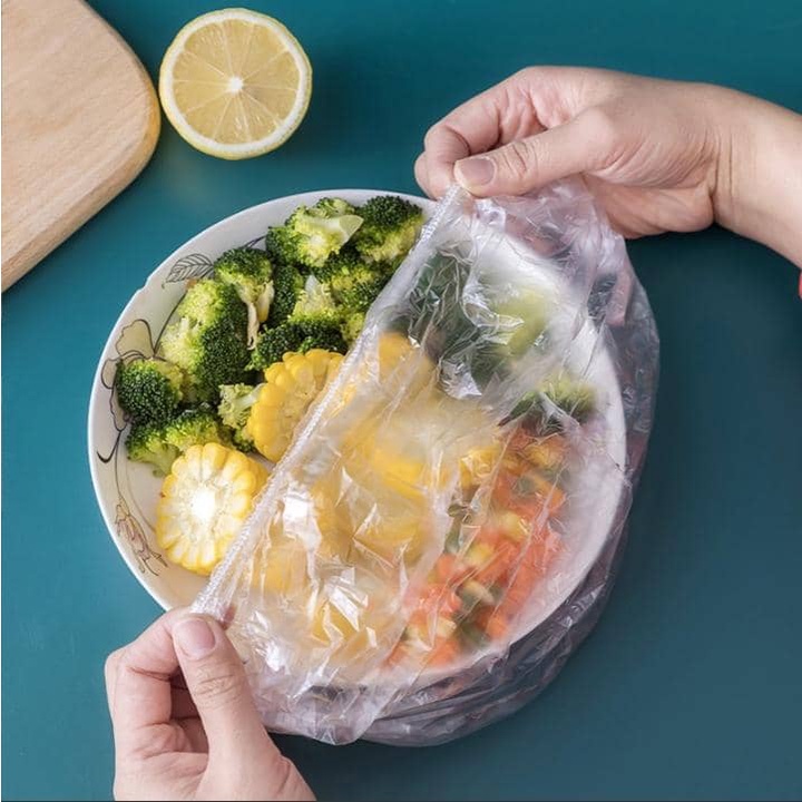 Household PE Plastic Wrap Food Grade Fresh Keep Dustproof Cover ...