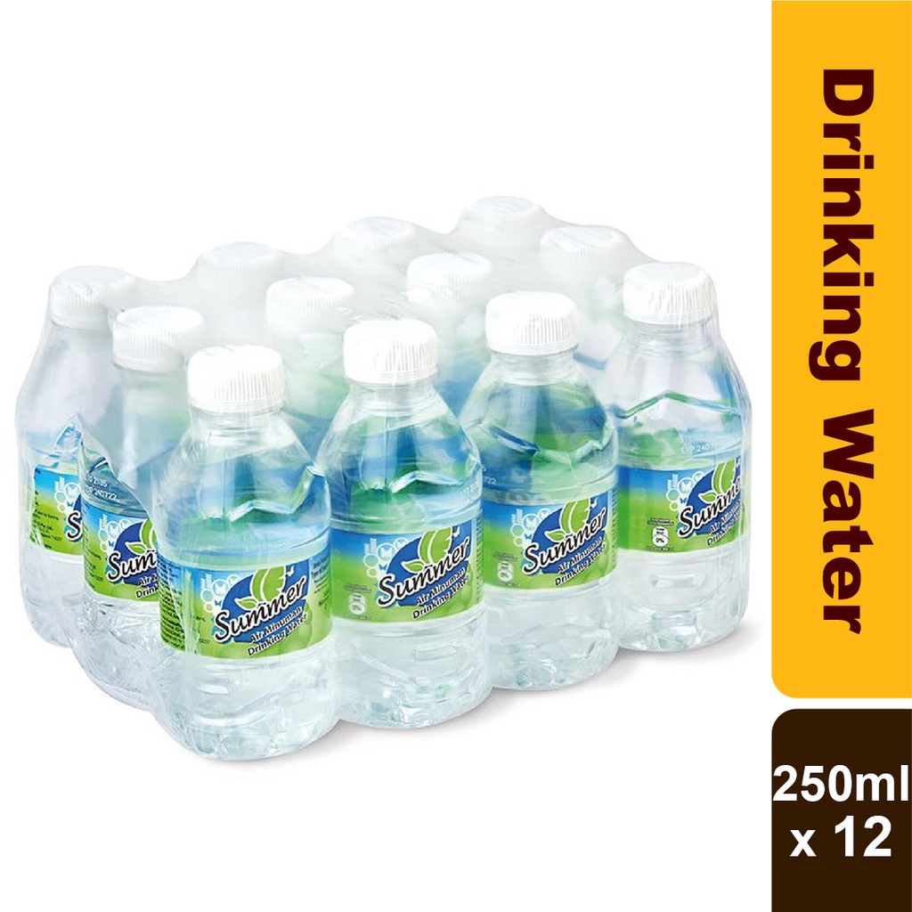 SUMMER Drinking Water 1 Pack (12x250ml) | Shopee Malaysia