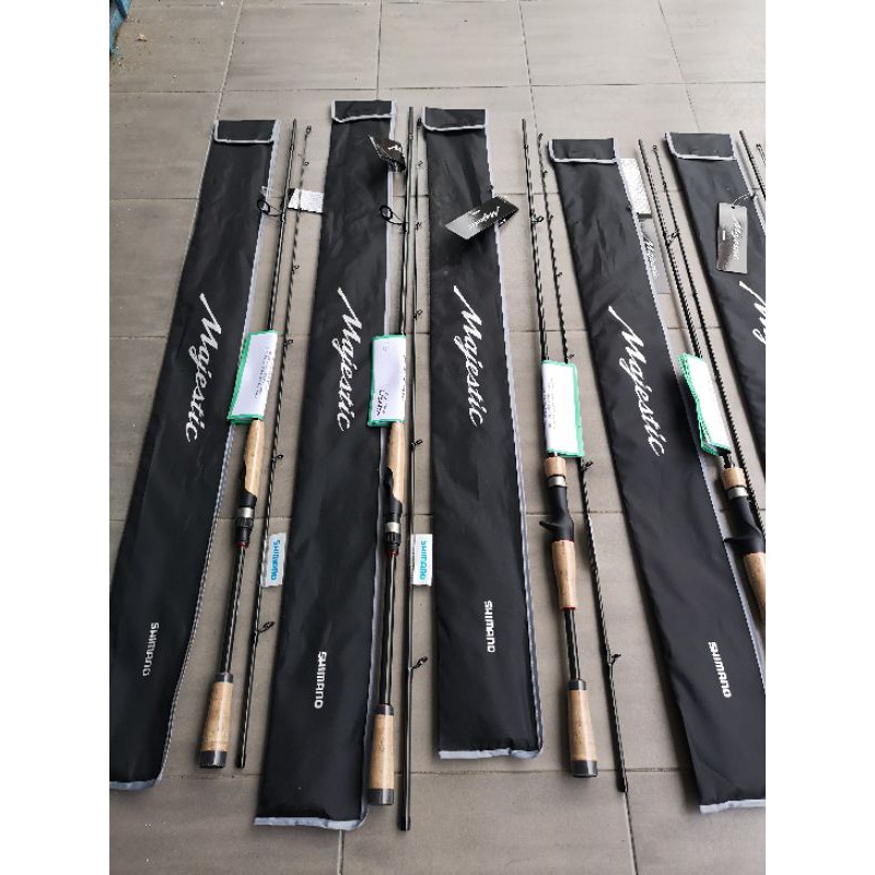 SHIMANO MAJESTIC SPINNING /CASTING FISHING ROD | Shopee Malaysia