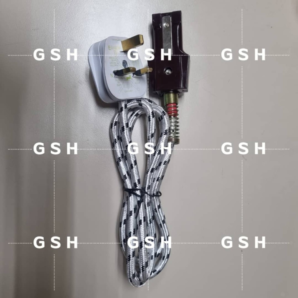 7A/10A 250V PANASONIC/NATIONAL RICE COOKER CABLE -1.5M(FOR 1.0L~1.8L ...