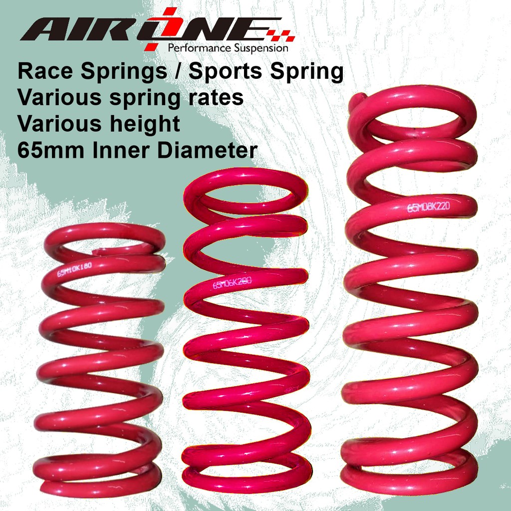65mm Adjustable coil spring,race spring,coilover spring (Harga untuk ...