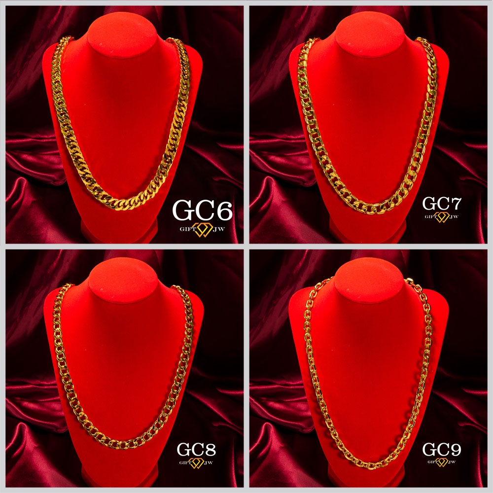 [FREE SHIPPING]- GC6 Rantai Emas 999 Unisex/Gold Necklace Chain ...
