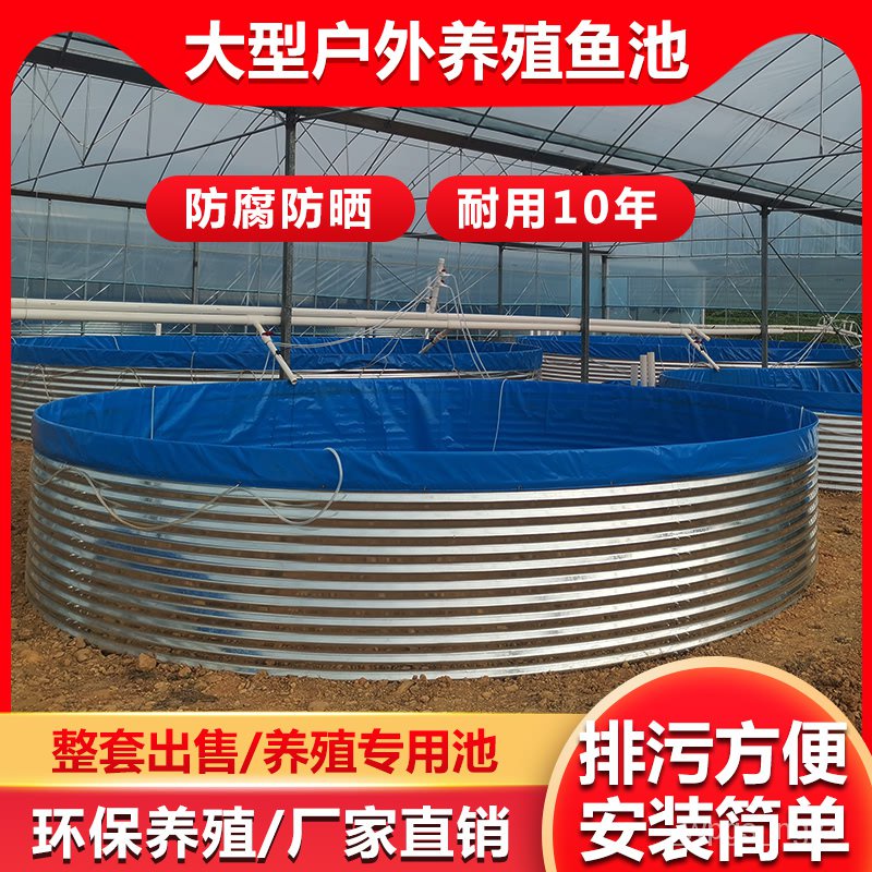 Galvanized Water Trough Pond Fish