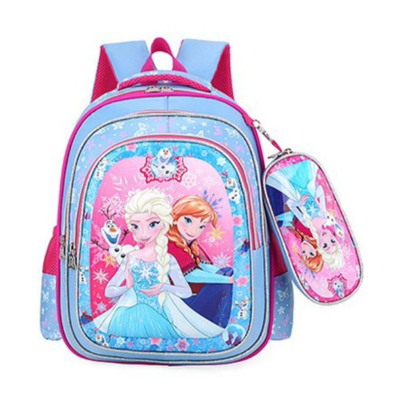 Frozen Elsa and Etc Girls cartoon 3D hard shell schoolbag backpack with ...