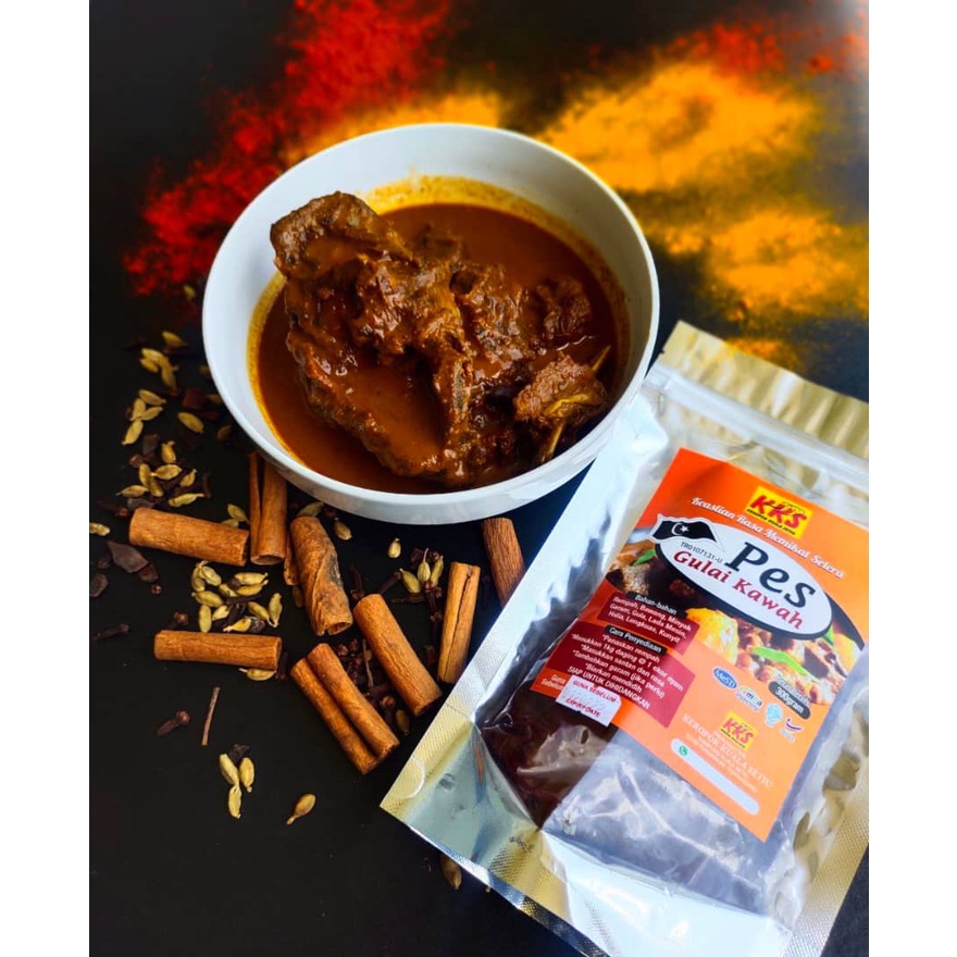Rempah Gulai Segera - Pes Gulai Kawah Terengganu (300g) / Rich, spicy ...