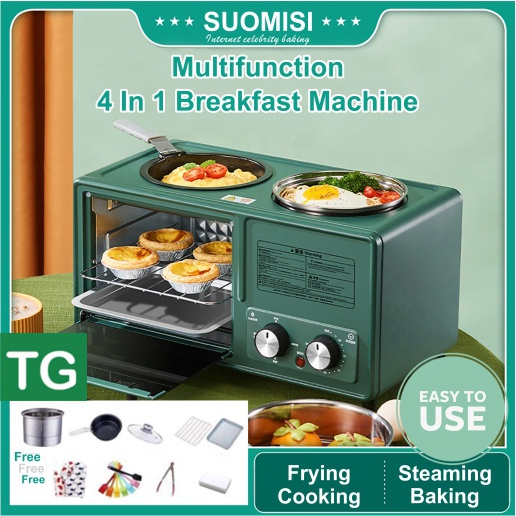 Ready Stock 4 in 1 Large 8L High Quality Multifunction Electric ...