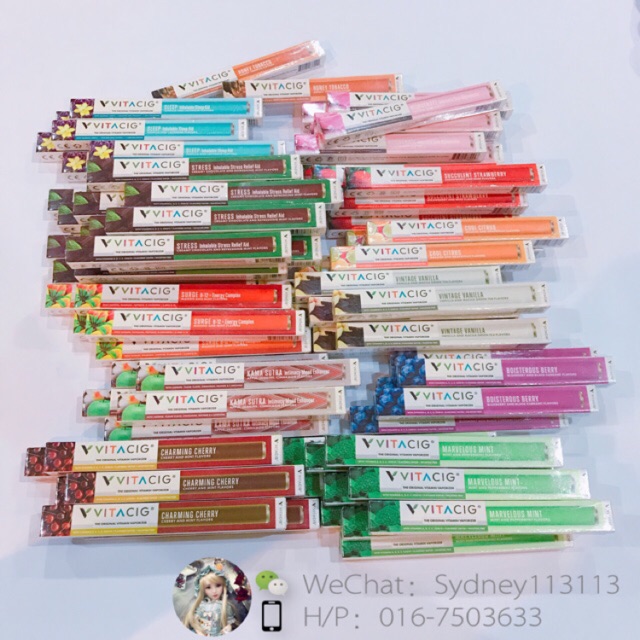 【现货】Vitacig 维他命棒 Vitamin Vaporizer 100%无尼古丁无焦油 适合想戒烟人群 | Shopee Malaysia