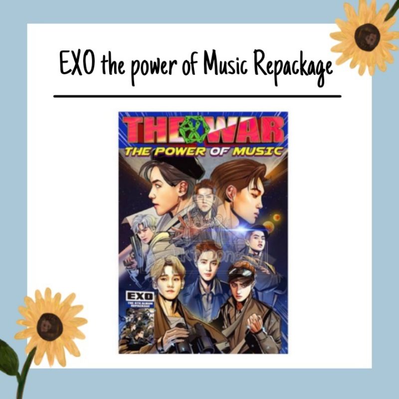Exo the power of Music Repackage+Poster (Korean ver) | Shopee Malaysia