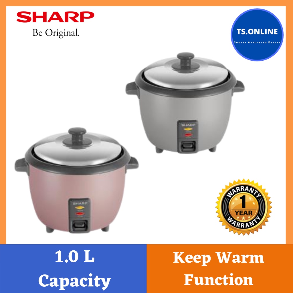 SHARP RICE COOKER KSH108 (1.0L)/KSH188 (1.8L)/KSH228 (2.2L)/KSH288 (2 ...