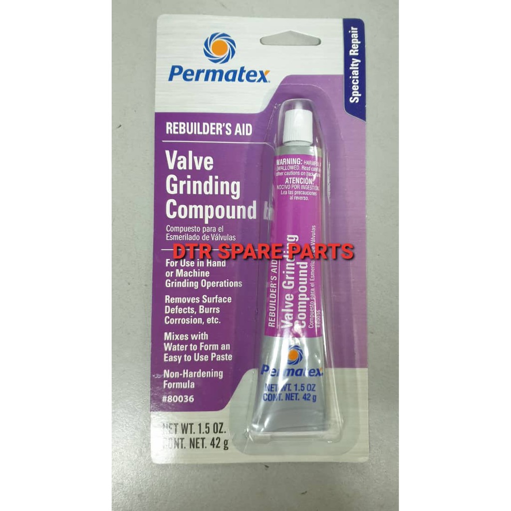 PERMATEX VALVE GRINDING COMPOUND 85g [CH34B] | Shopee Malaysia