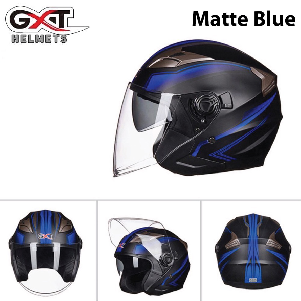 GXT™ Helmet motor Topi keledar motosikal helmet double visor motorcycle ...